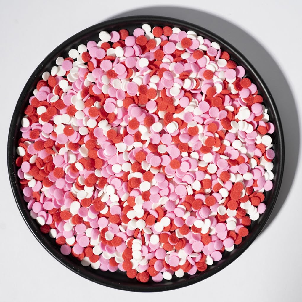 Snapklik.com : NIPEOR Rainbow Sprinkles Confetti Sprinkles 3.53oz/100g ...