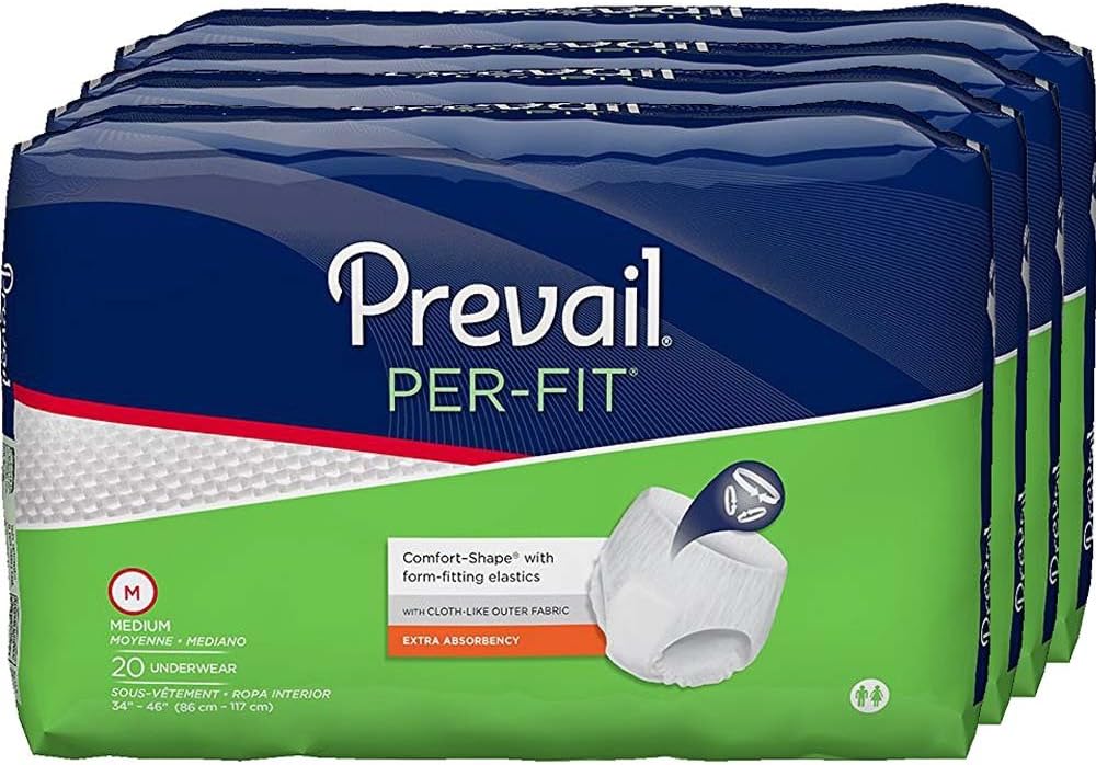 Amazon.com: Prevail Per-Fit Extra Absorbency Incontinence Underwear ...