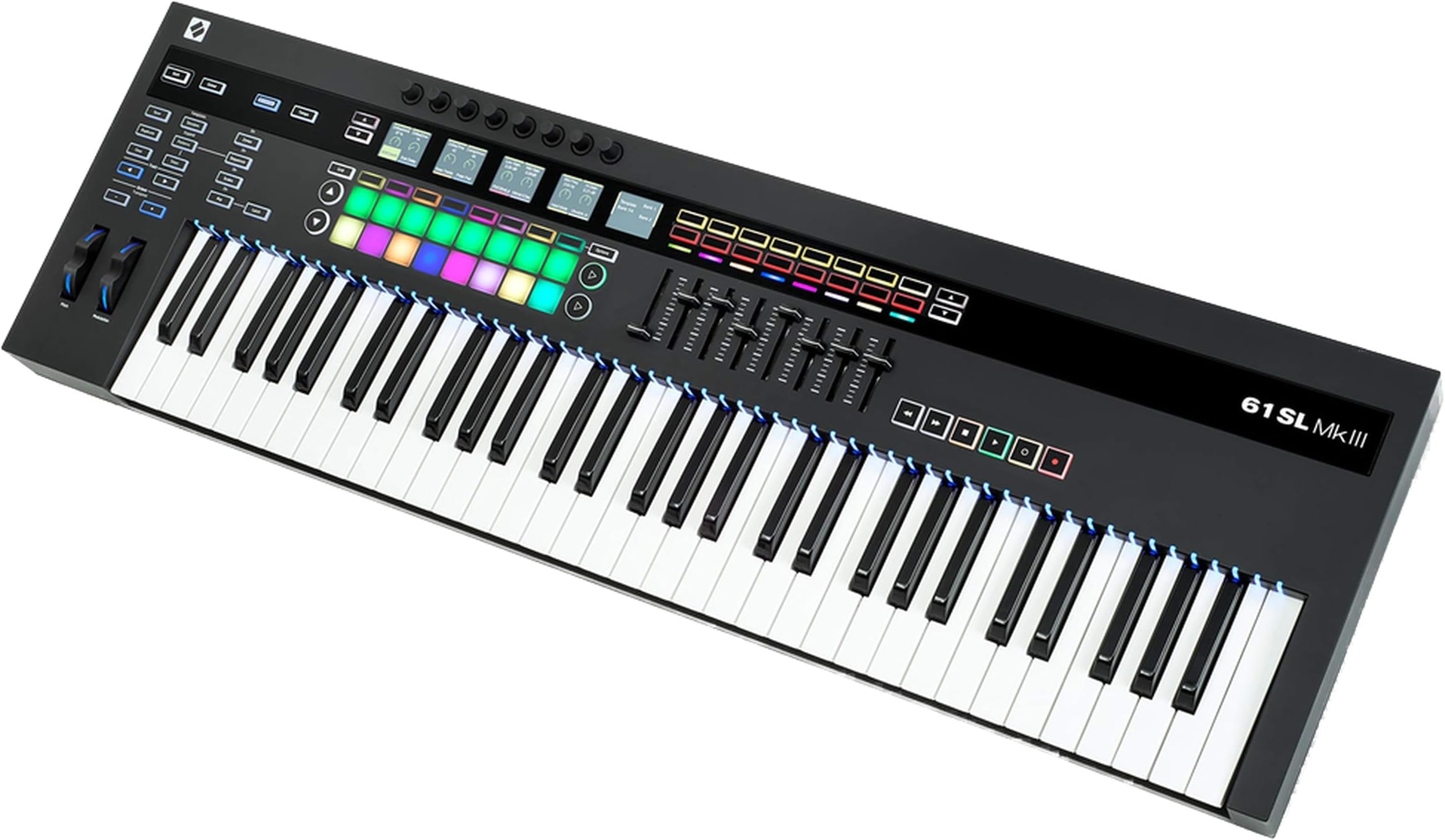 Amazon.com: Novation 61SL MkIII, 61-key MIDI & CV equipped Keyboard ...