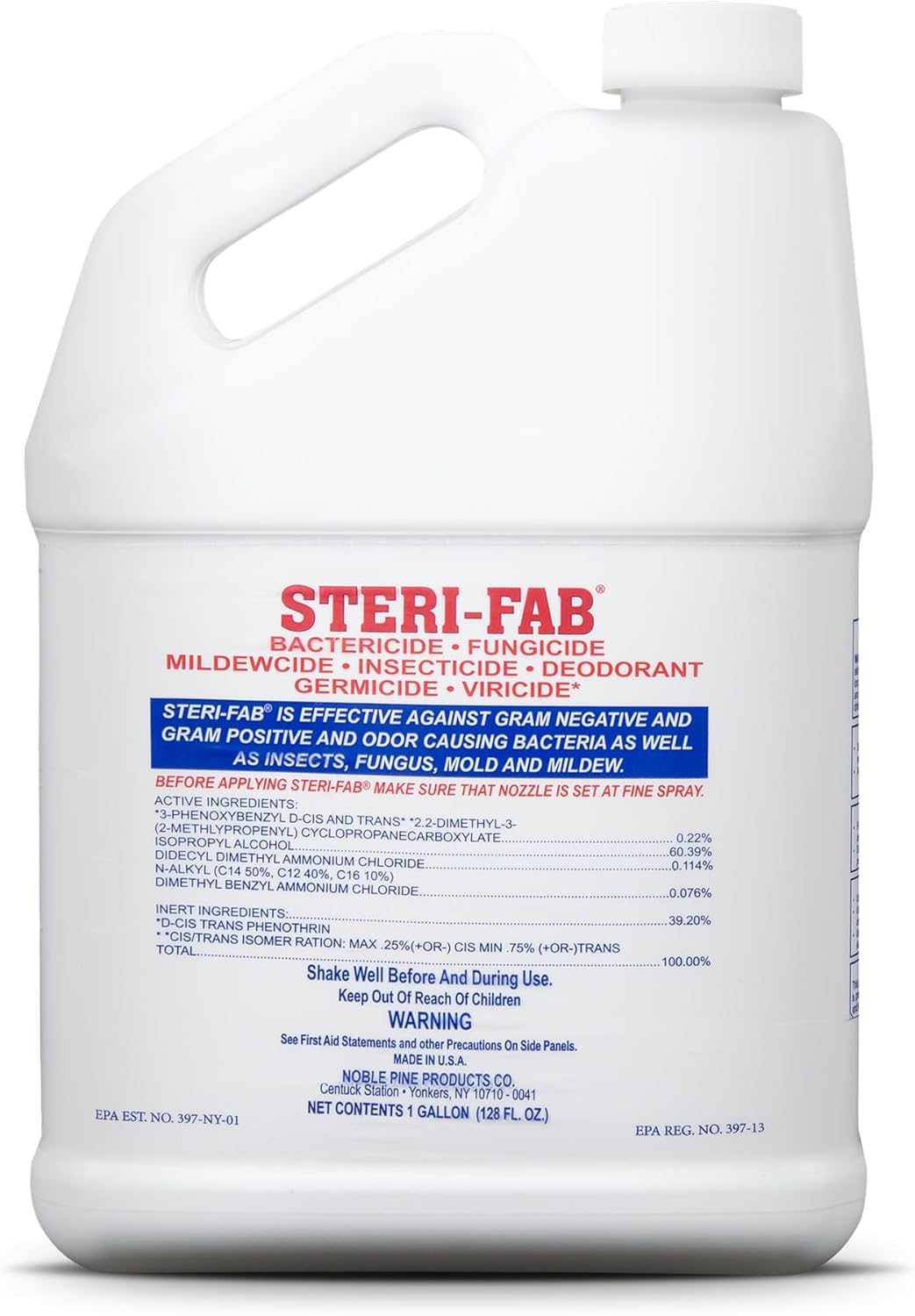 Amazon.com: Steri-fab All-in-One Disinfectant & Insecticide Spray ...