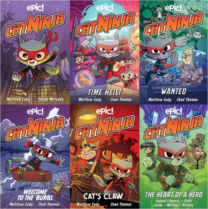 Cat Ninja Series Books 1-6: Mathew Cody: Amazon.com: Books