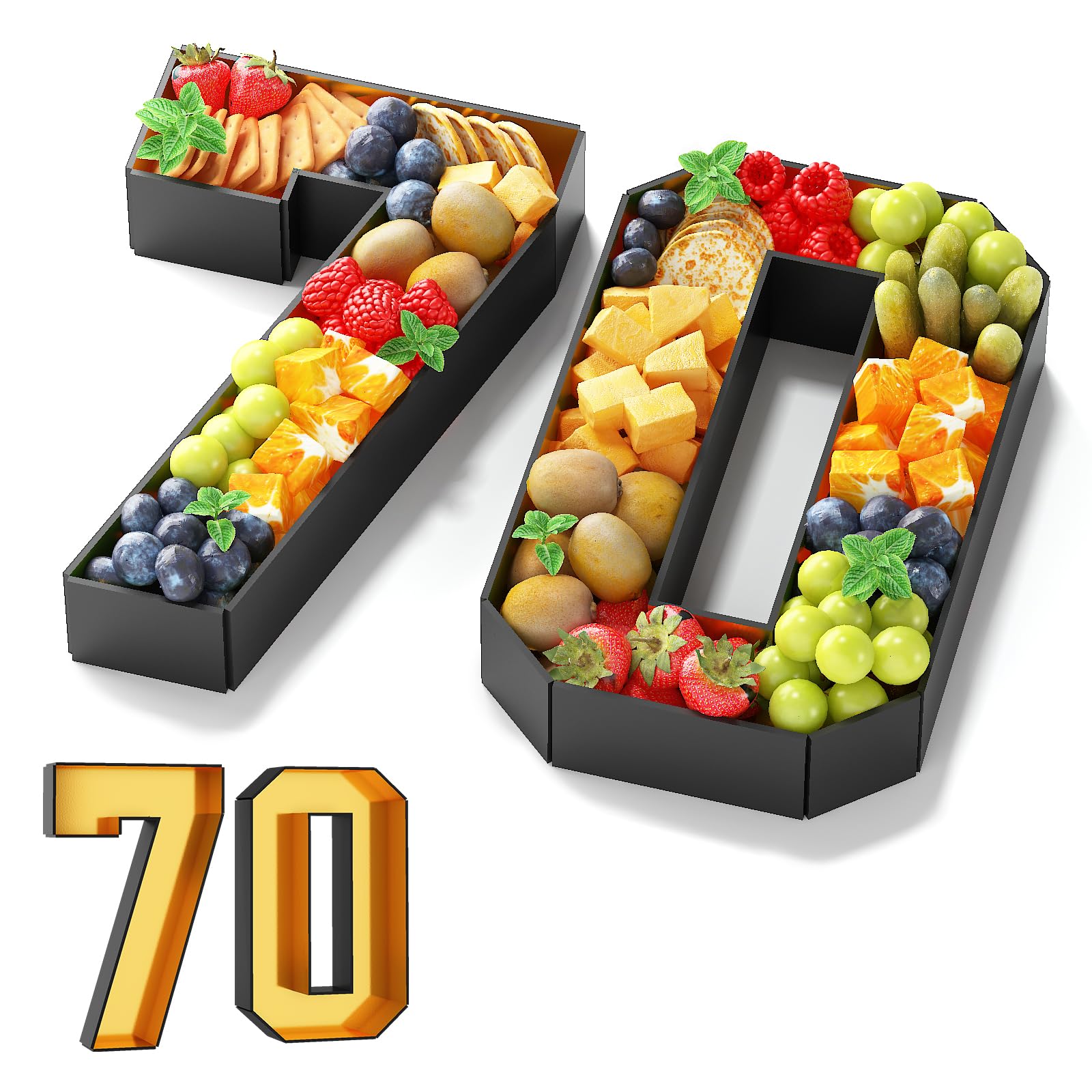 Amazon.com: 70 Cardboard Numbers for Charcuterie Numbers Fillable 13.8 ...