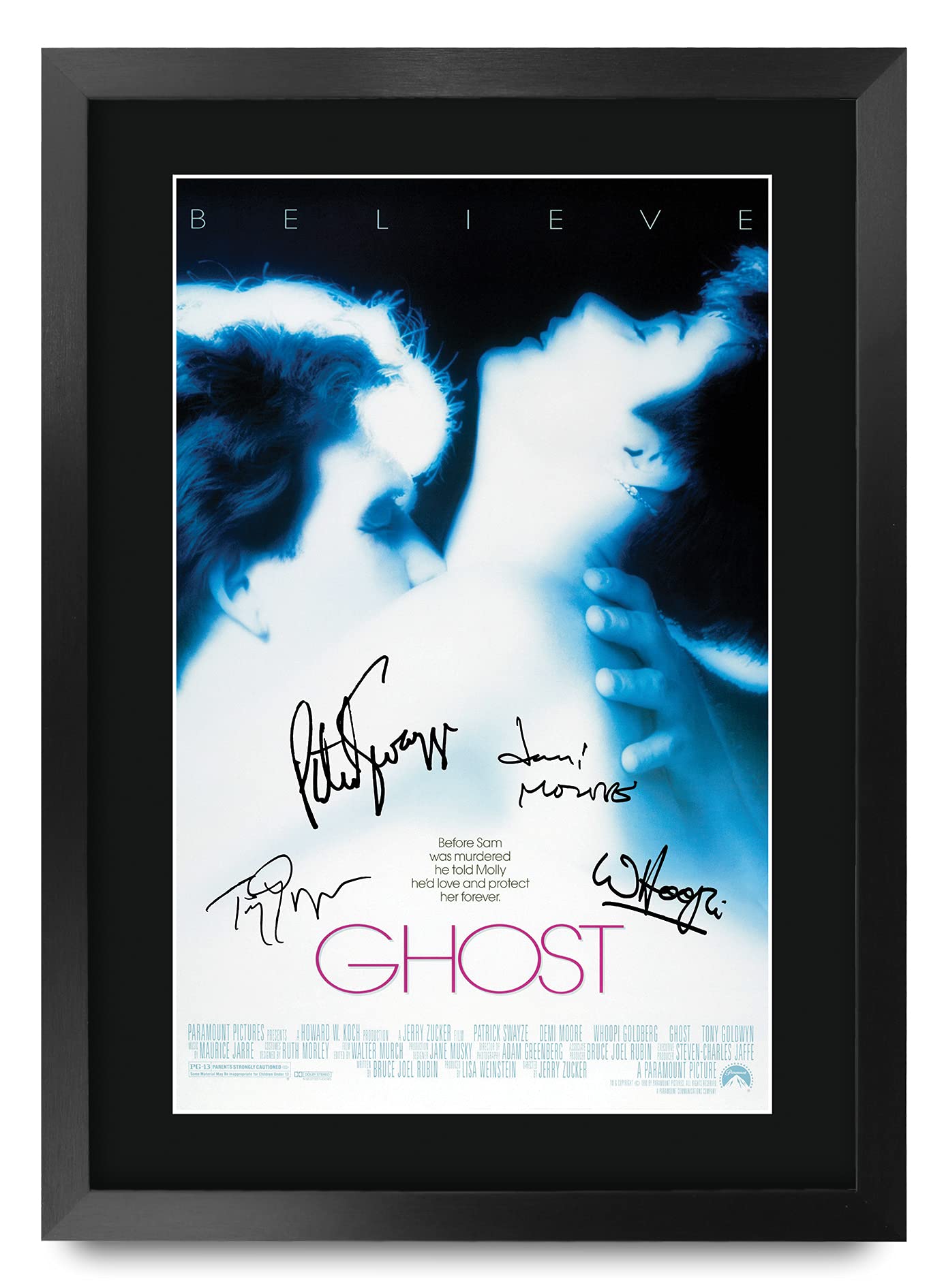Patrick Swayze Ghost Poster
