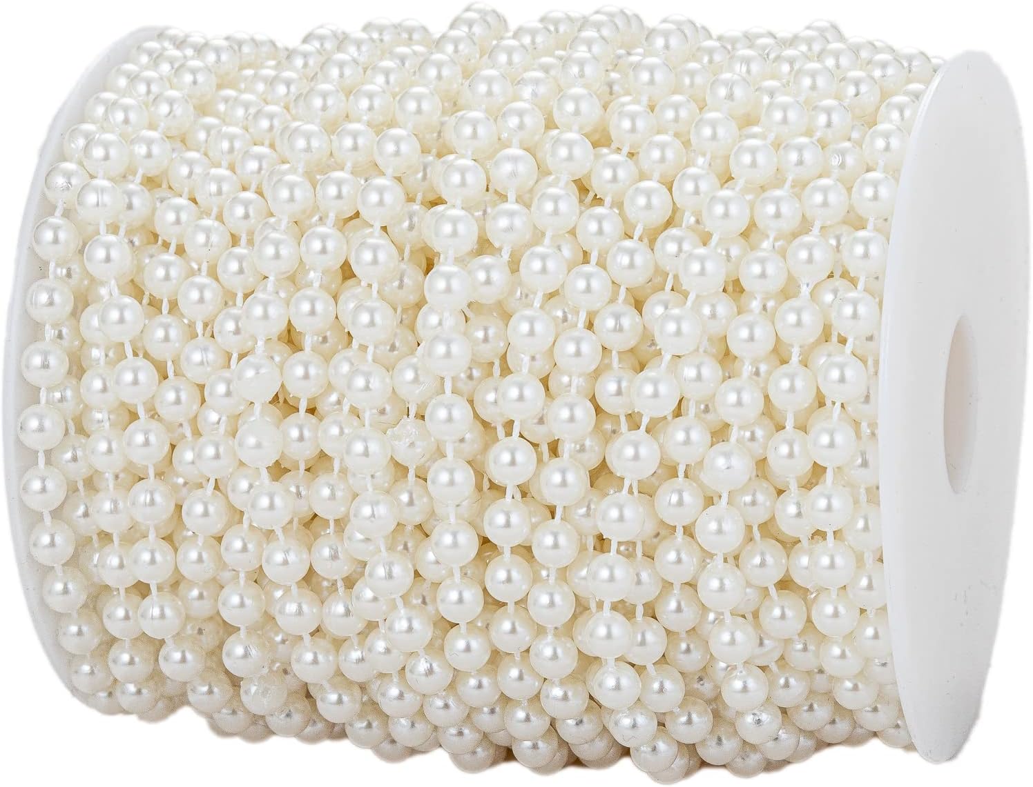 Amazon.com: YoungJewl 6mm Crafts Faux Pearl Beads Garland Pearl Bead ...