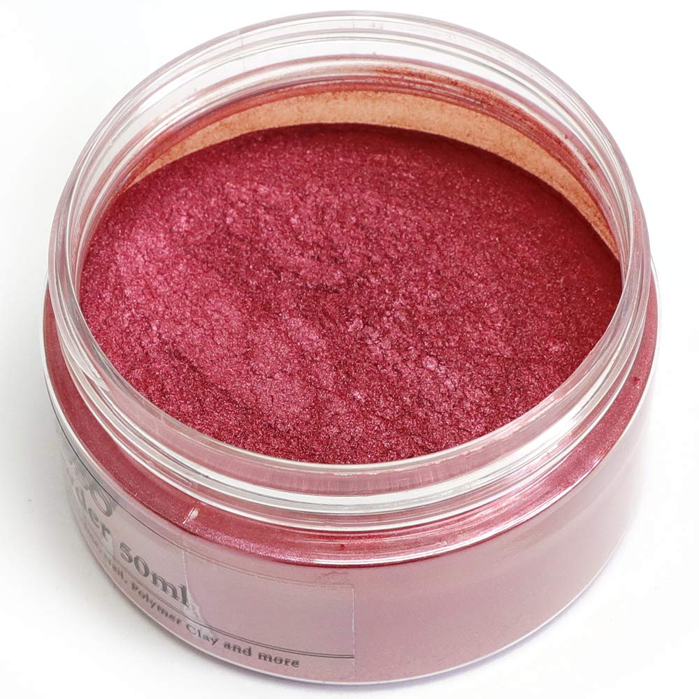 Snapklik.com : SEISSO Burgundy Mica Powder For Epoxy Resin 1.7 Oz /50g ...