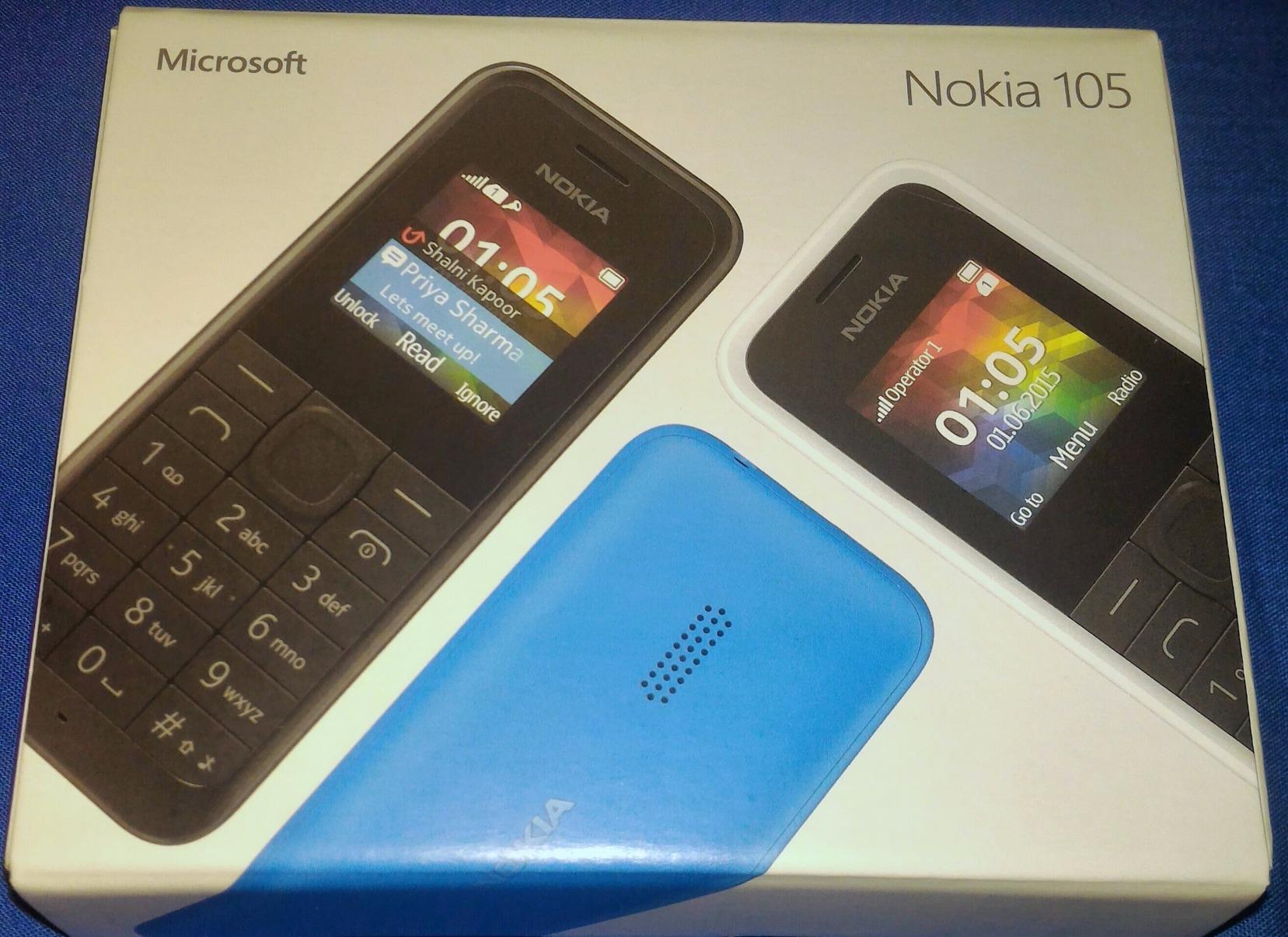 Nokia 105 Mobile Phone/Sim Free/Unlocked - Black : Amazon.co.uk: Electronics & Photo