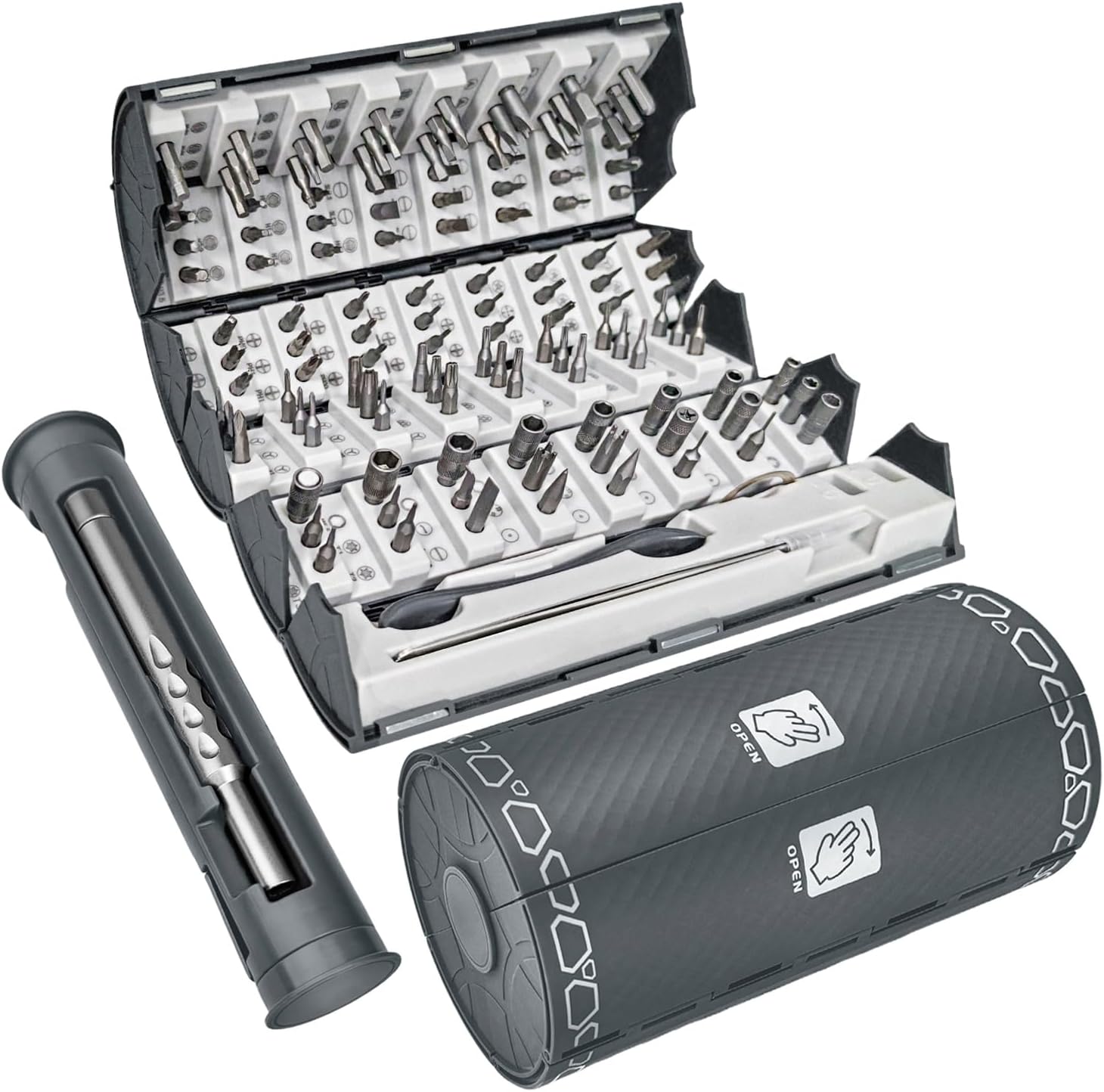 Amazon.com: 128 in 1 Precision Screwdriver Set,Precision Bit Set ...