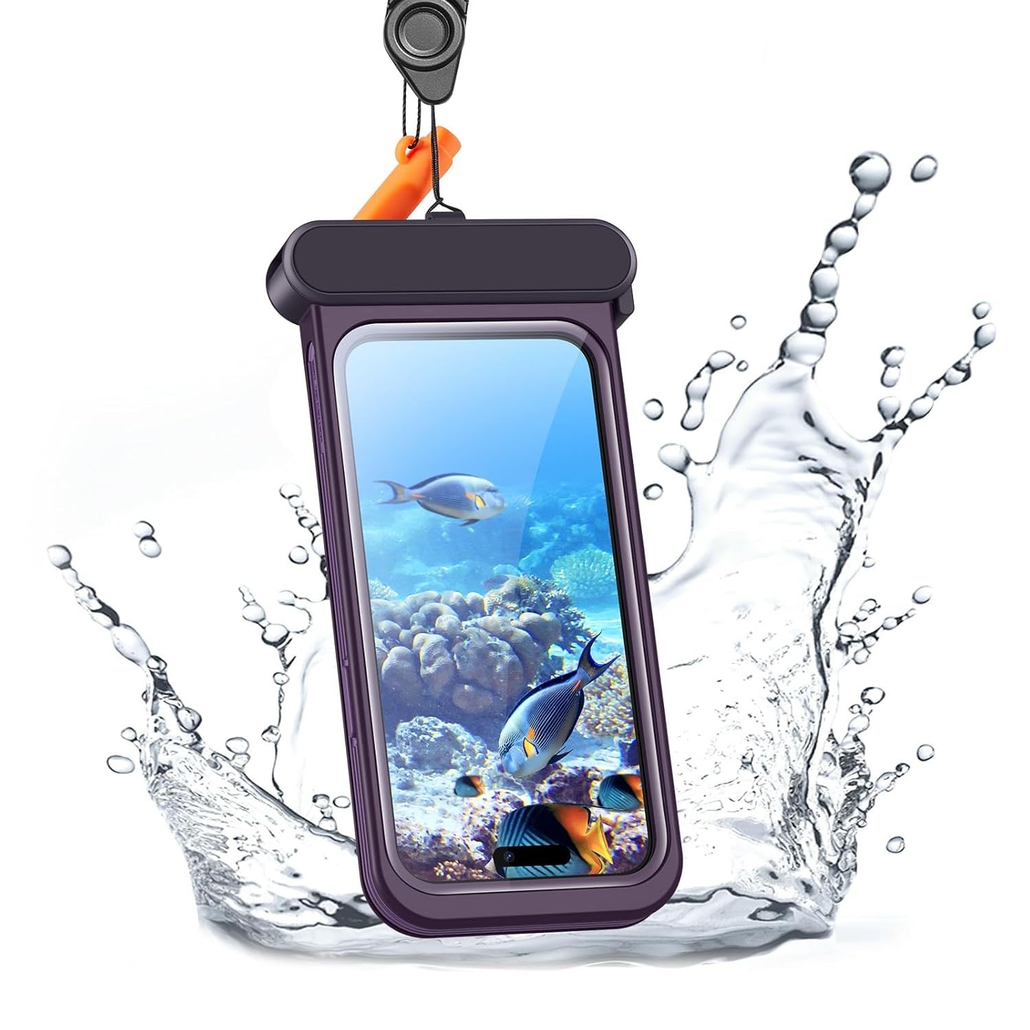 ESR 1 Pack Waterproof Phone Pouch for iPhone 15 Pro Max/14 Pro Max, Underwater Touch Sensitivity ...