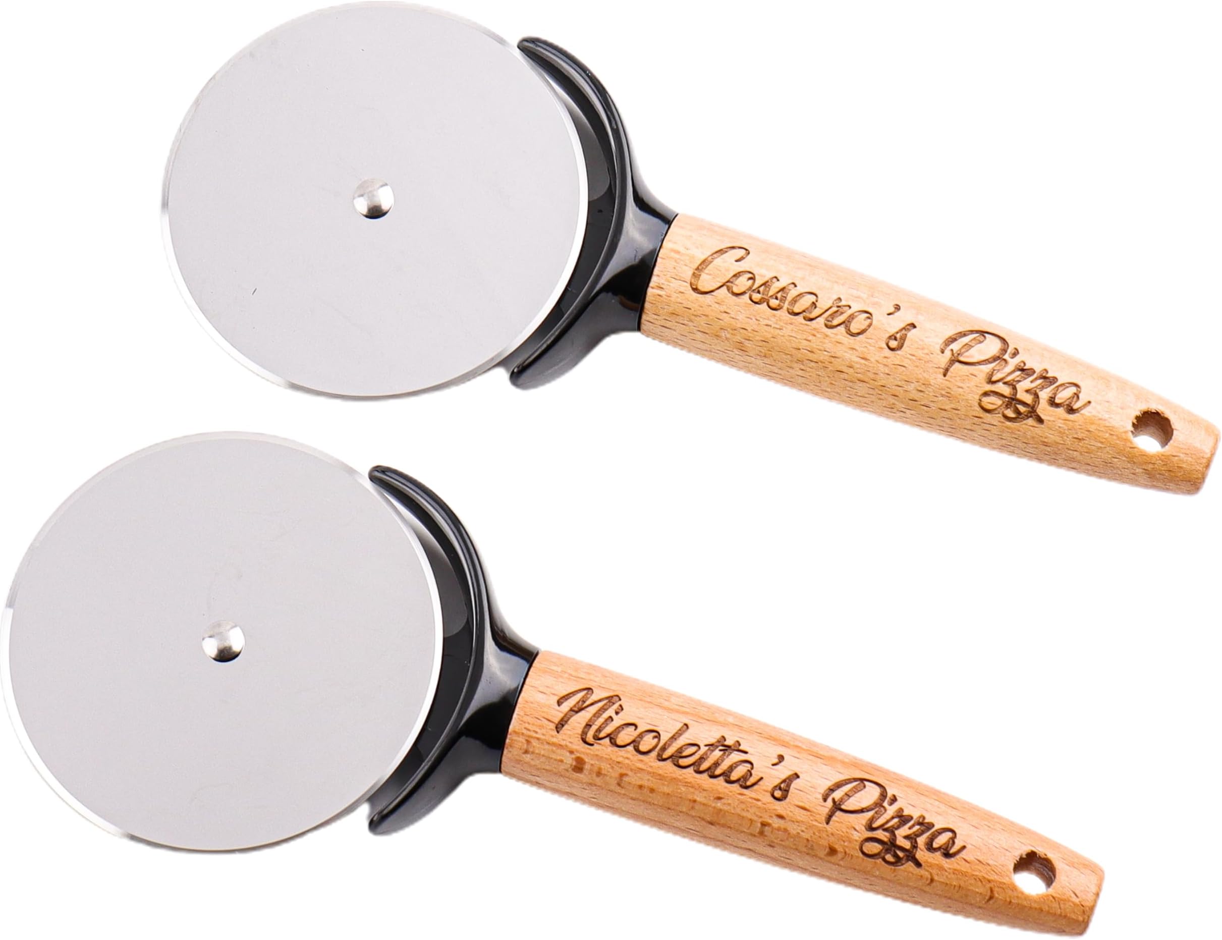 Amazon.com: Personalized Pizza Wheel Slicer, Your Engraved Name Custom ...