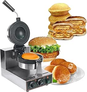 Amazon.com: Commercial Waffle Maker, 122-572°F Adjustable Temperature ...