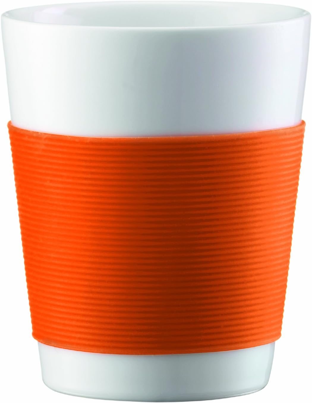 Amazon.com: Bodum Canteen Double Wall Thermal Porcelain Cups, Medium ...