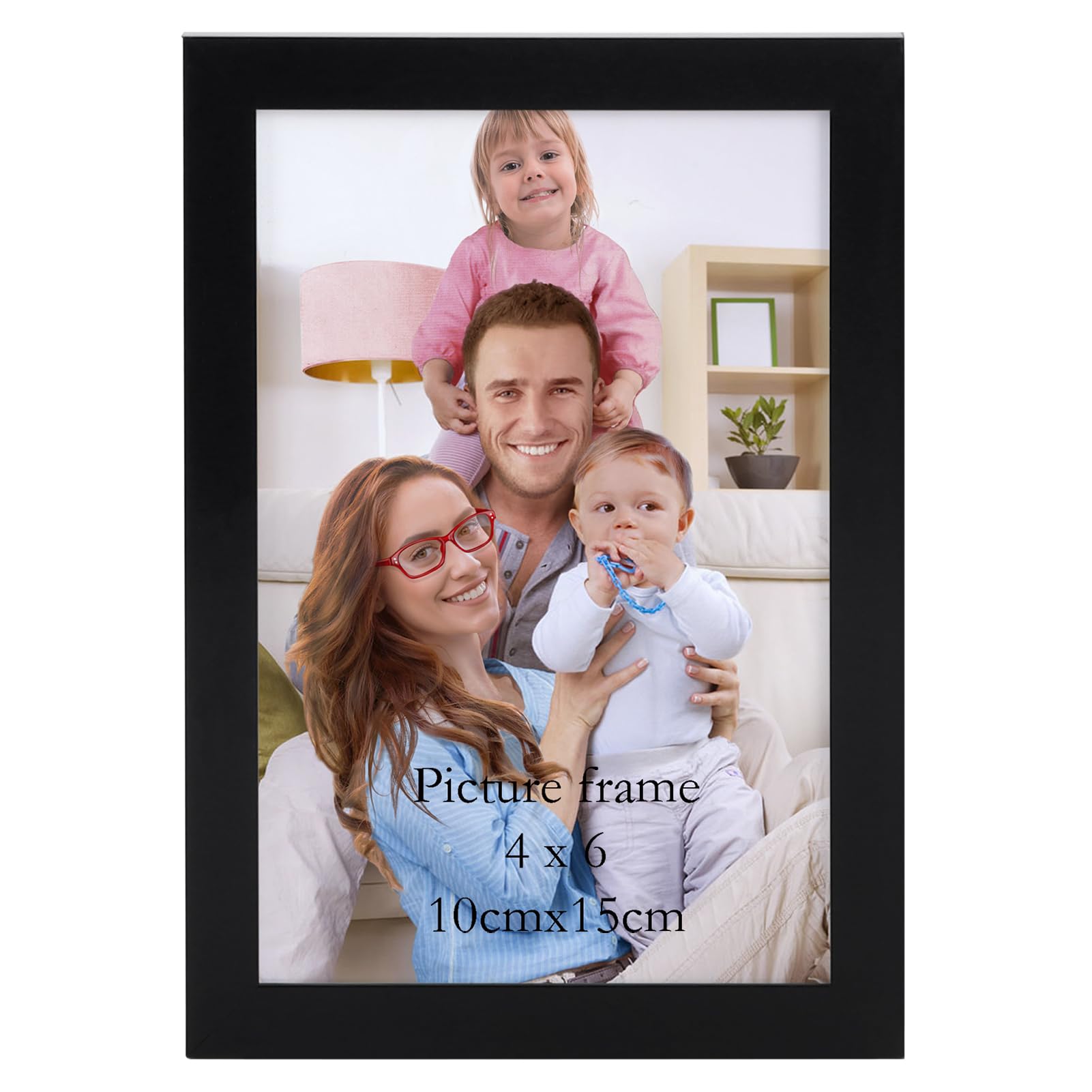Amazon.com - Giftgarden 4x6 Picture Frame Black, 4 by 6 Thin Photo ...