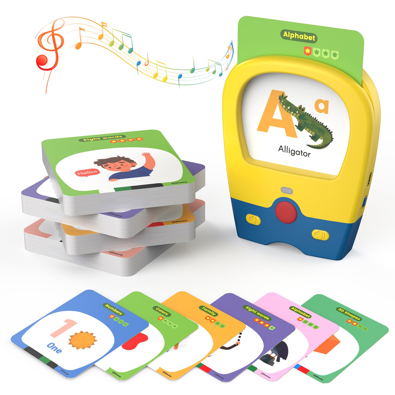 Amazon.com: Toddler Talking Flash Cards with 400 Sight Words Toddler ...