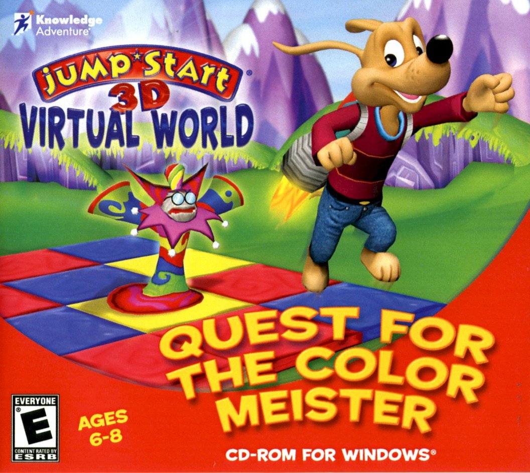 Amazon.com: Jumpstart 3D World - Quest For The Colormeister