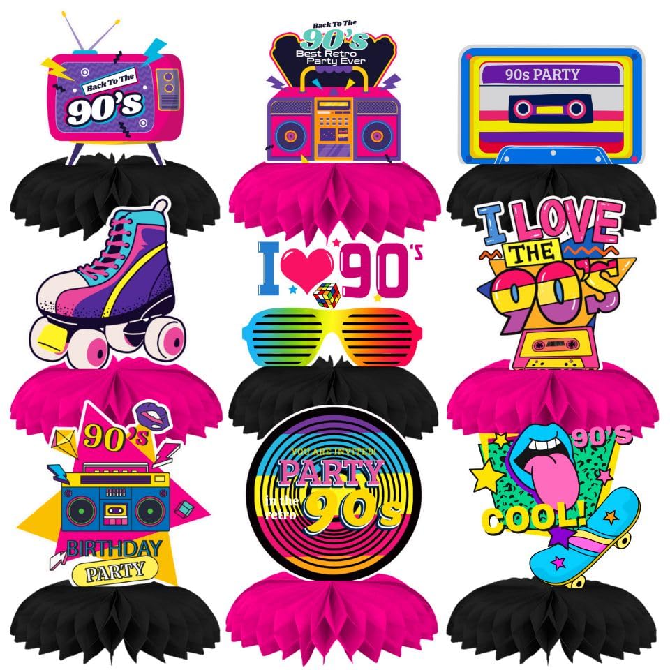90s Party Decorations – 90s Fancy Dress Ideas