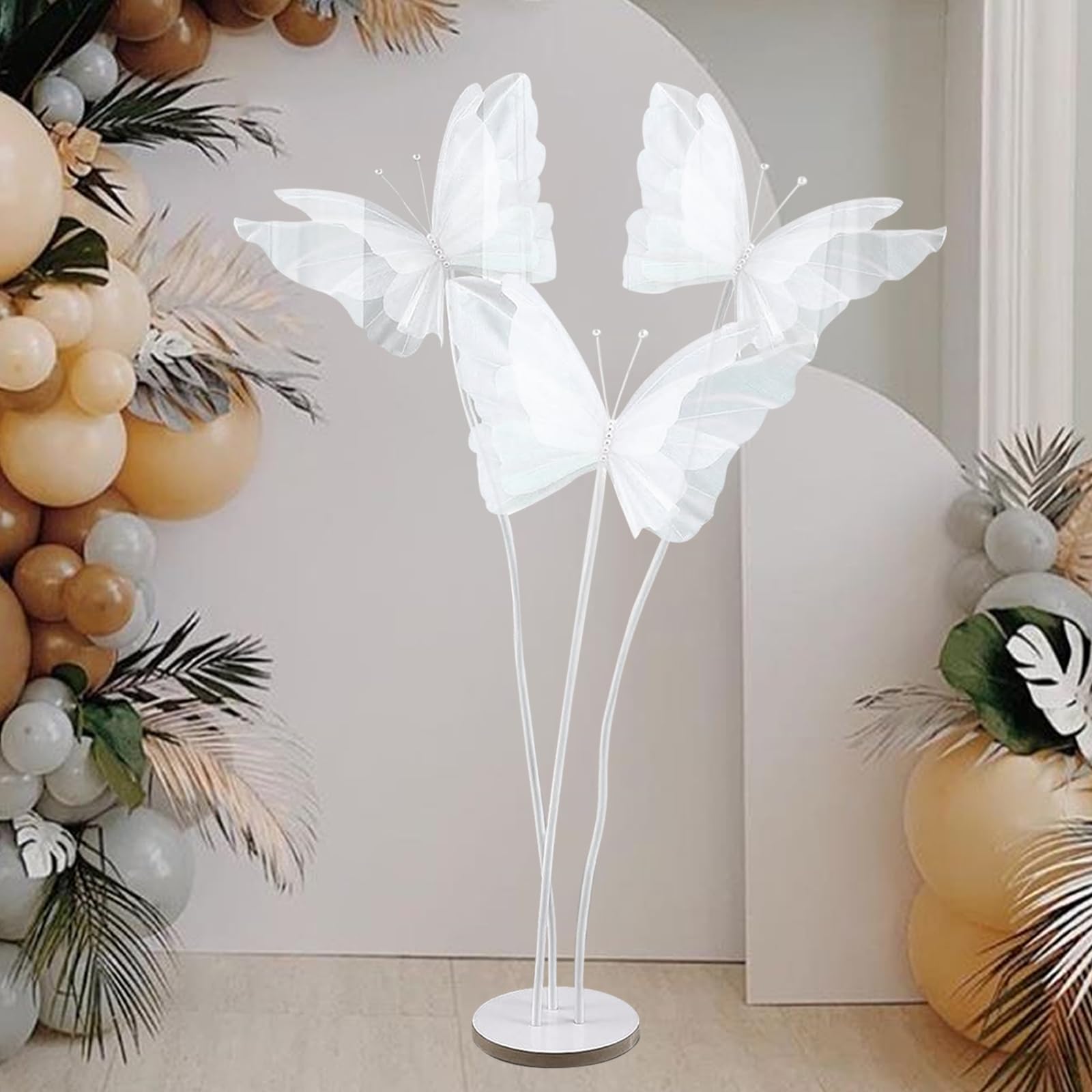 Amazon.com: maytopia Wedding Giant Butterfly Decorations with Standing ...