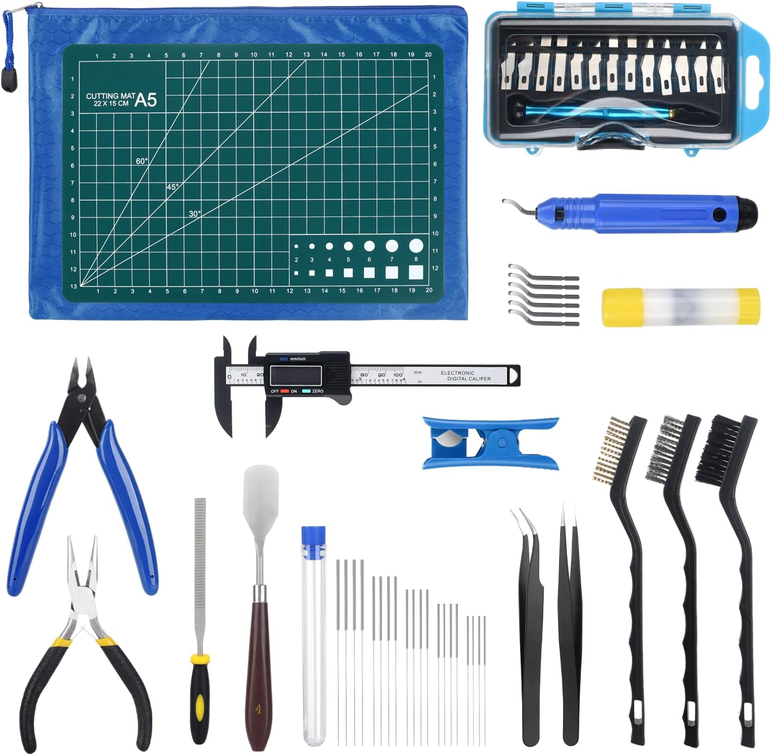 Amazon.com: Creality Official 3D Printer Tool Kit Set 35PCS - 35 ...