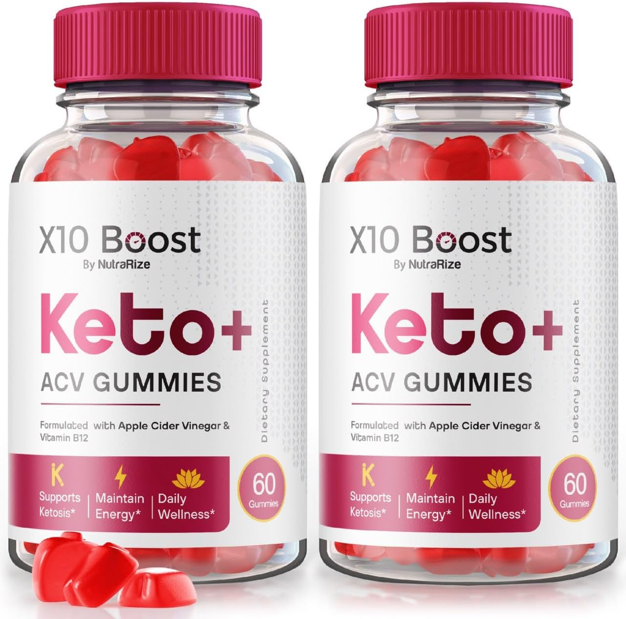 Amazon.com: (2 Pack) X10 Boost Keto ACV Gummies Advanced Weight Loss ...