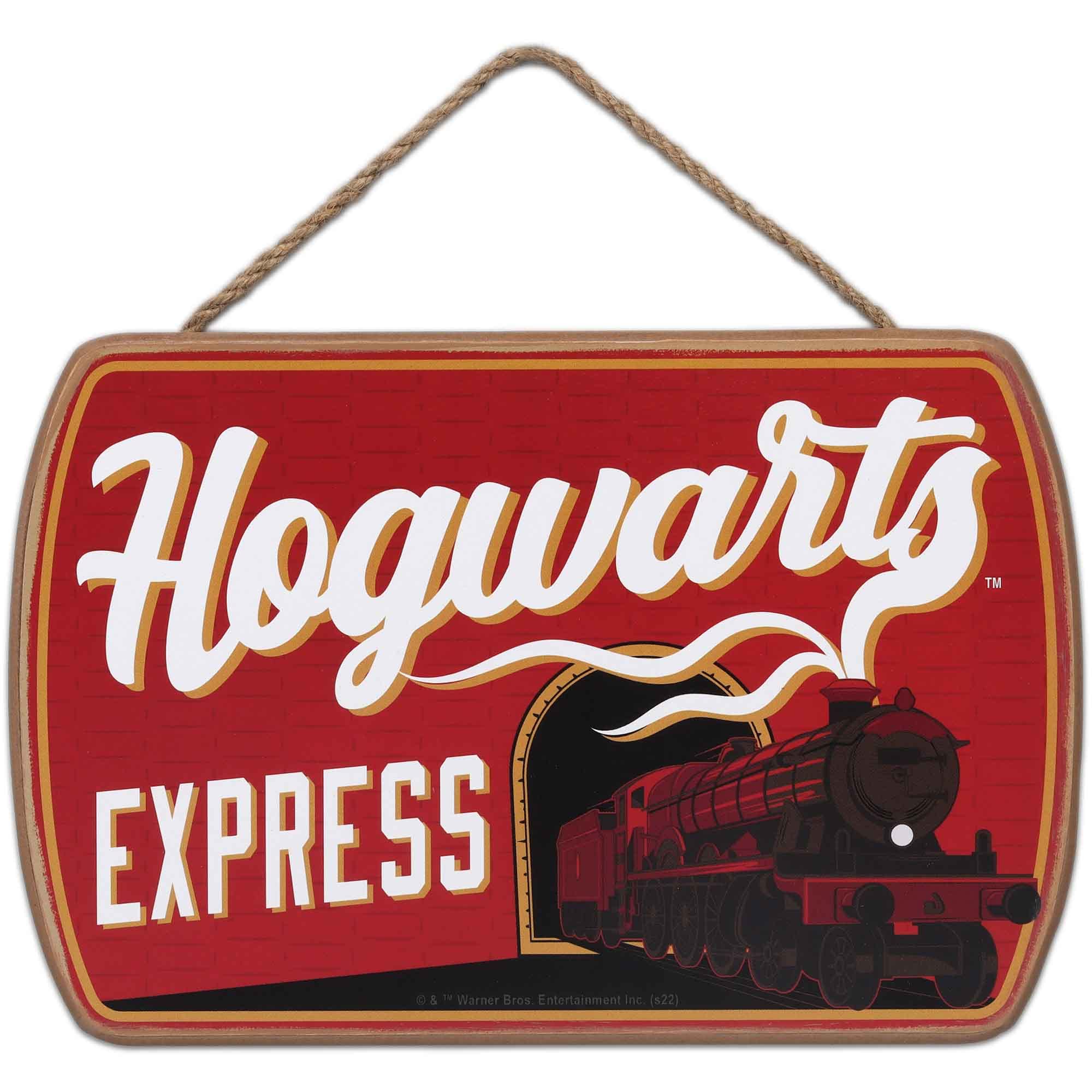 Snapklik.com : Harry Potter Hogwarts Express Hanging Wood Wall Decor ...