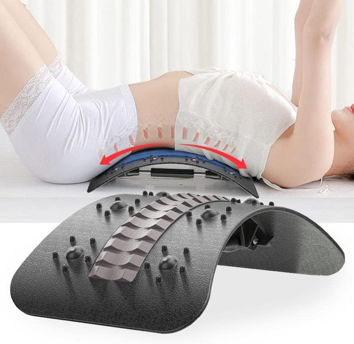 Buy BIOPLJ Lumbar Support Spine Board with Adjustable Settings, Back ...