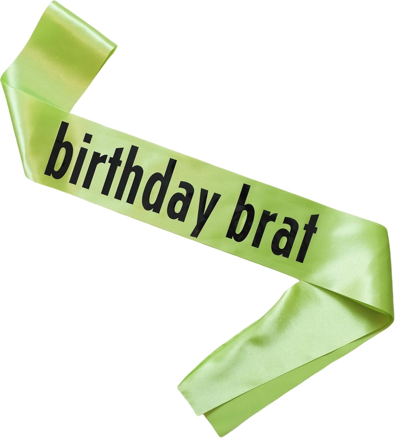 Amazon.com: Decorit Birthday Brat Sash, Brat Themed, 365 Party Girl ...