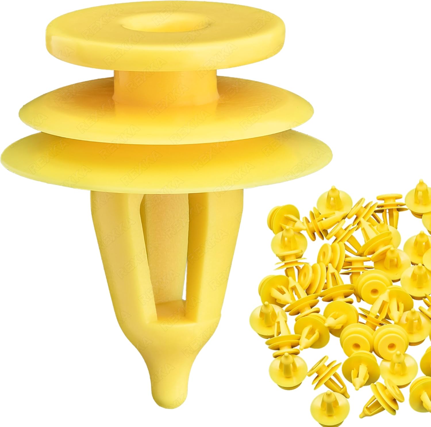 Amazon.co.jp: Rexka ドアパネルリテイナークリップ 50個 6504014 クライスラー 300M シーラス コンコルド ...