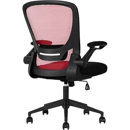 Amazon.com: Yaheetech Office Chair Desk Chair Mid Back Mesh Task Chair ...