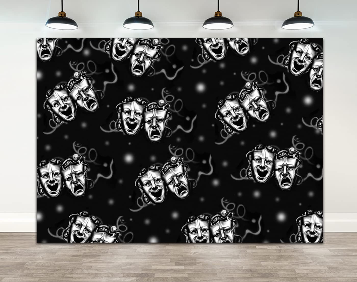 Buy Ticuenicoa 7×5ft Black Backdrop Airbrushed Early 2000s Old School ...