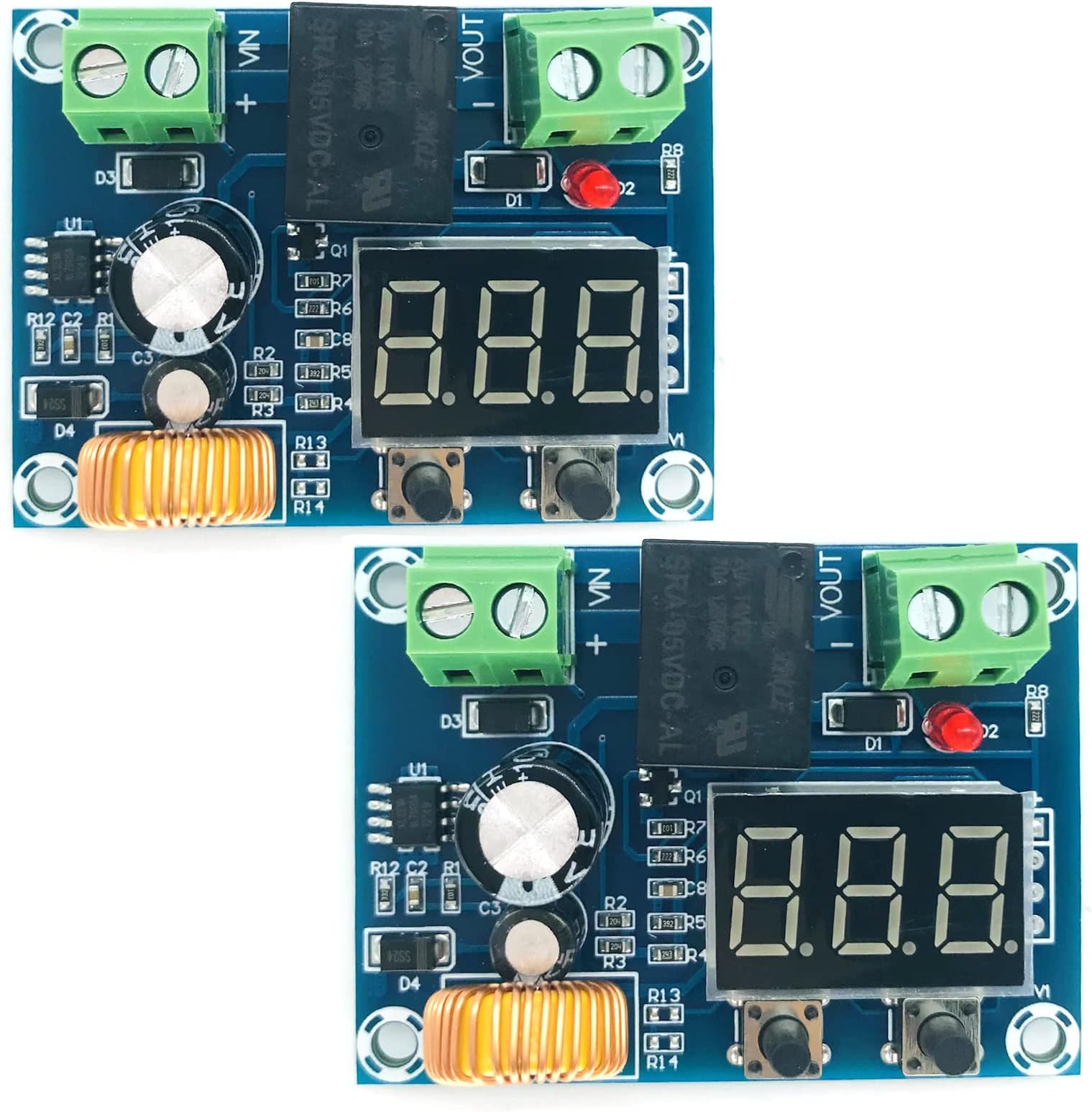 Amazon.com : DC 6V-60V Low Voltage Protector Disconnect Switch Module ...