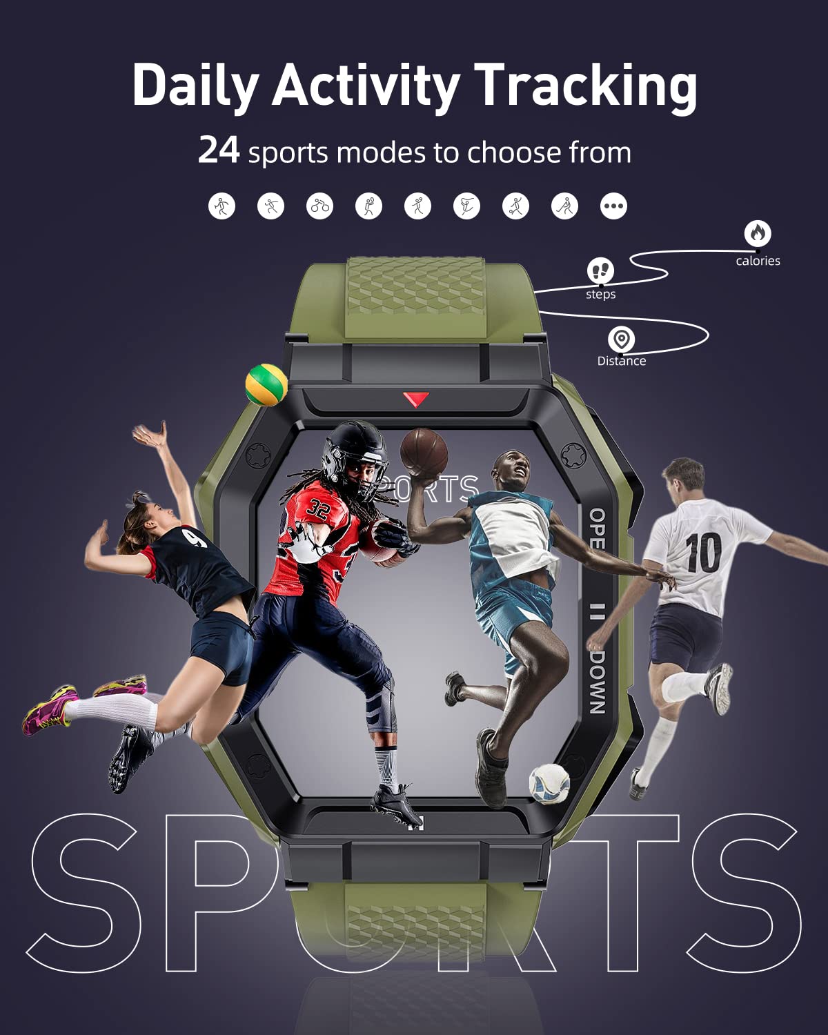 Snapklik.com : PODOEIL Smart Watch