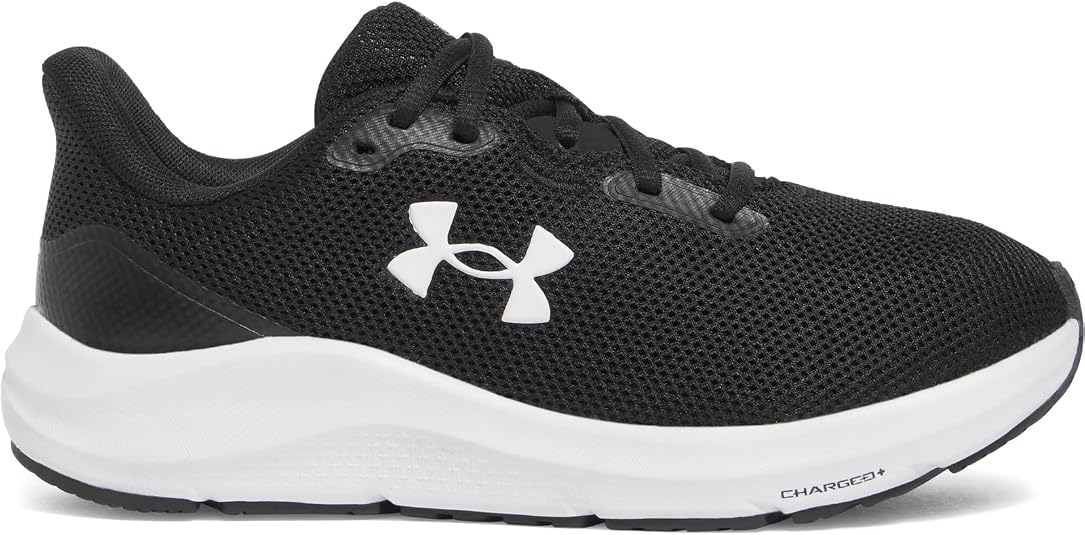 Amazon.com | Under Armour Women's Charged Pursuit 4, (001) Black/Black ...