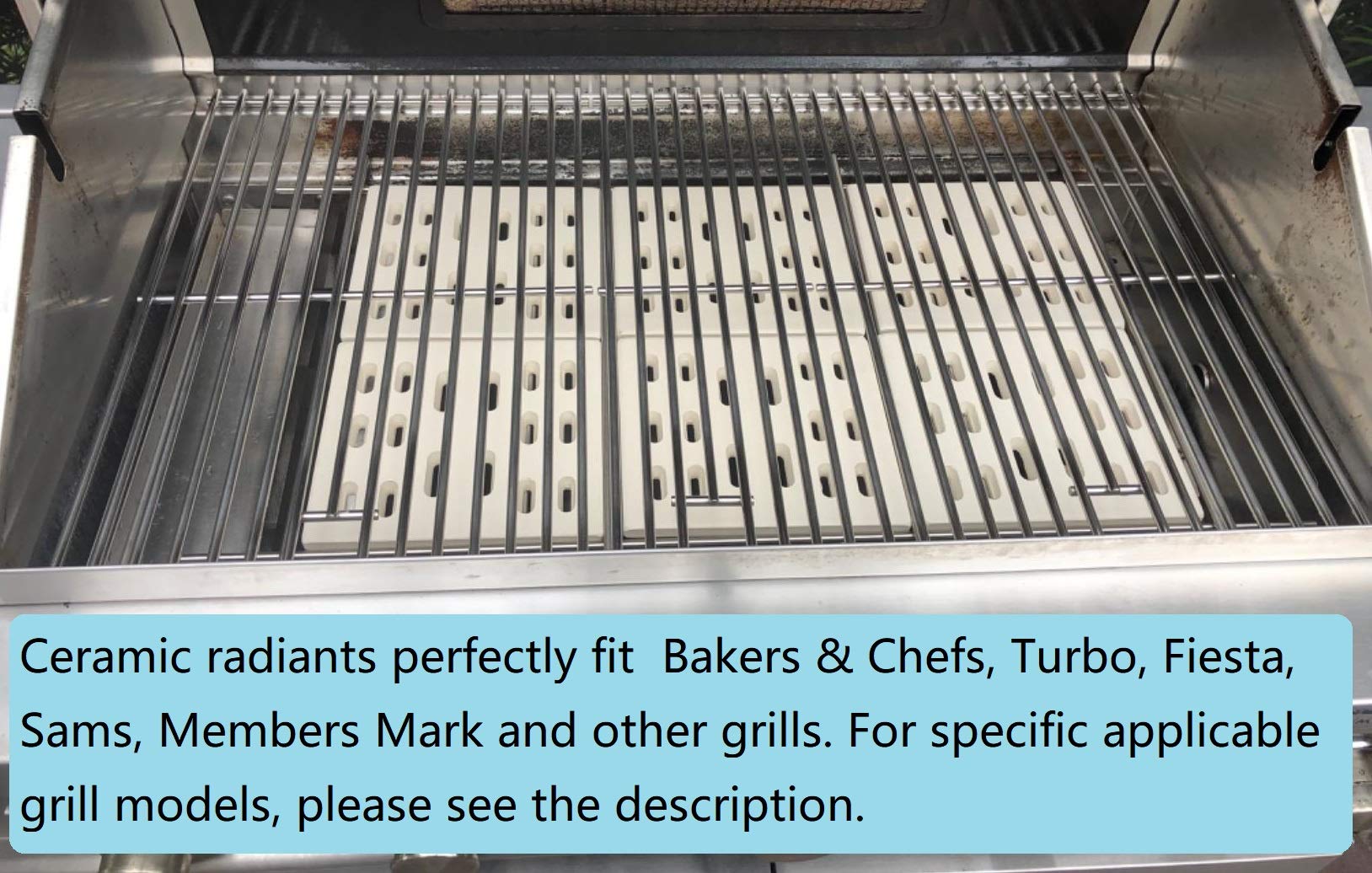 Snapklik.com : GasSaf Ceramic Radiant Replacement For Bakers & Chefs ...