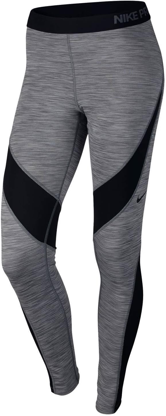 Amazon.com: Nike Lady Pro Hyperwarm Fitted Compression Tights Women's ...