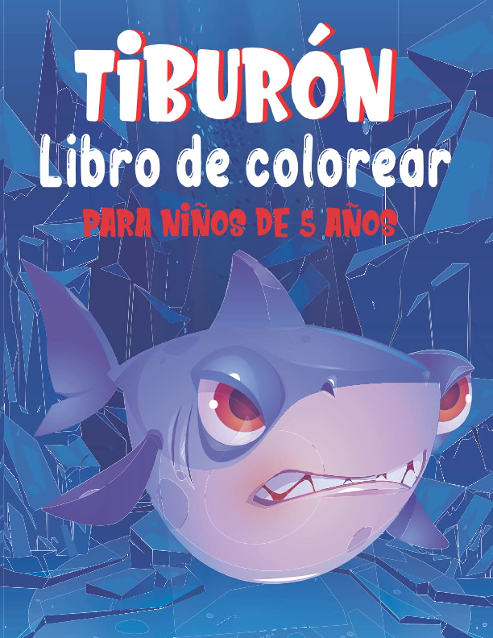 Tiburon Libro De Colorear Para Ninos De 5 Anos Para | Desertcart Botswana
