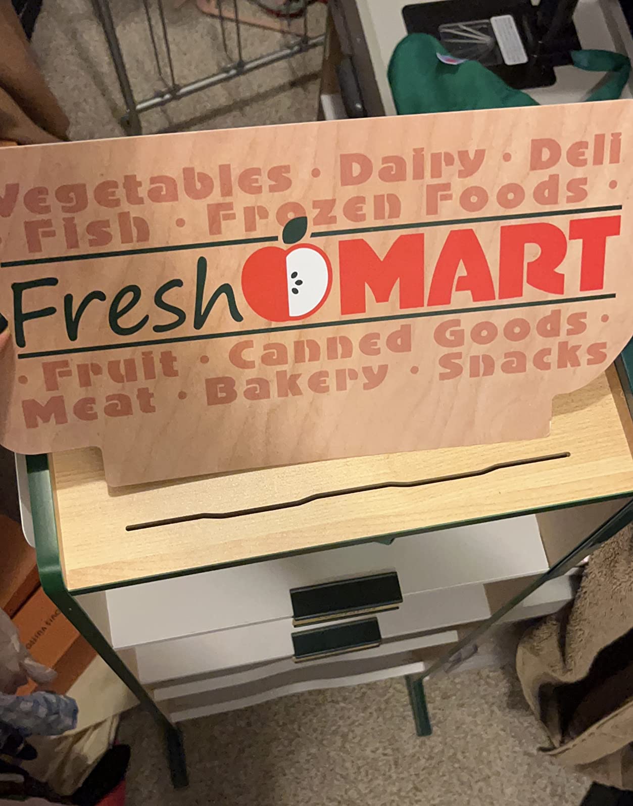 $27/mo - Finance Melissa & Doug Freestanding Wooden Fresh Mart Grocery ...