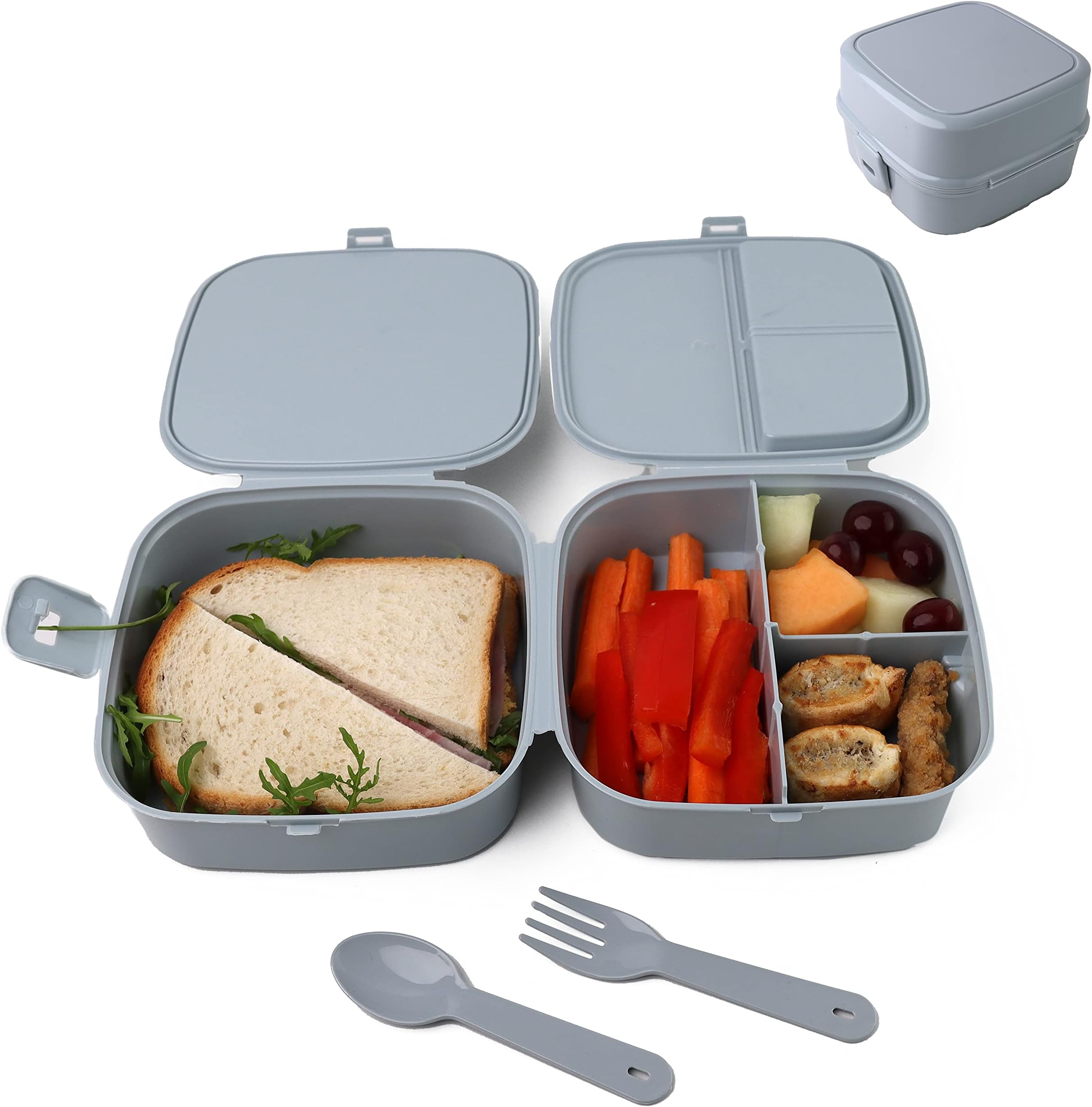 Sistema Lunch Plus Lunch Box | 1.2 L | BPA-Free | Assorted Colours ...