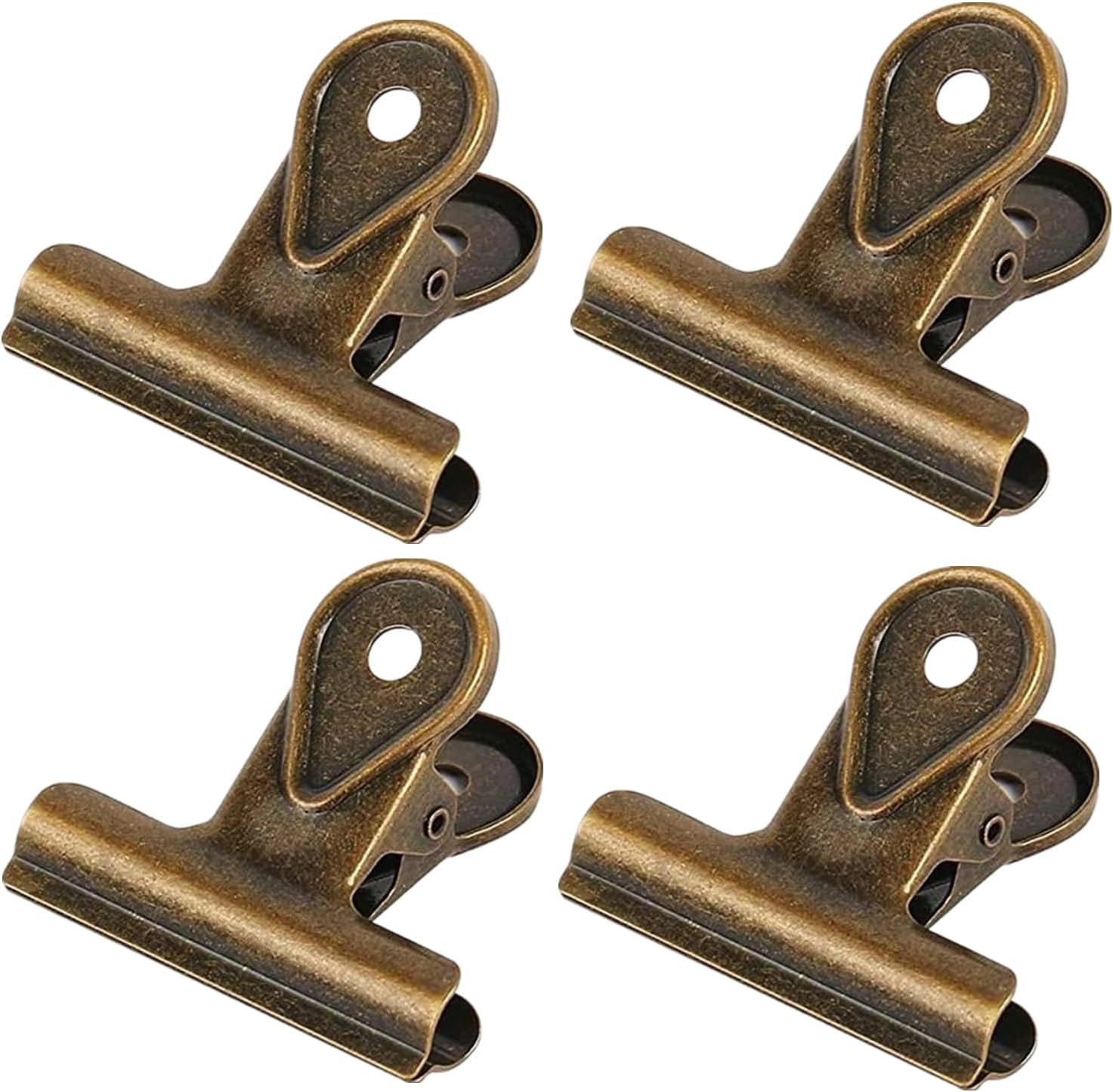Amazon.com: BarnwoodUSA Rustic Bronze Metal Hinge Clips (Pack of 6 ...