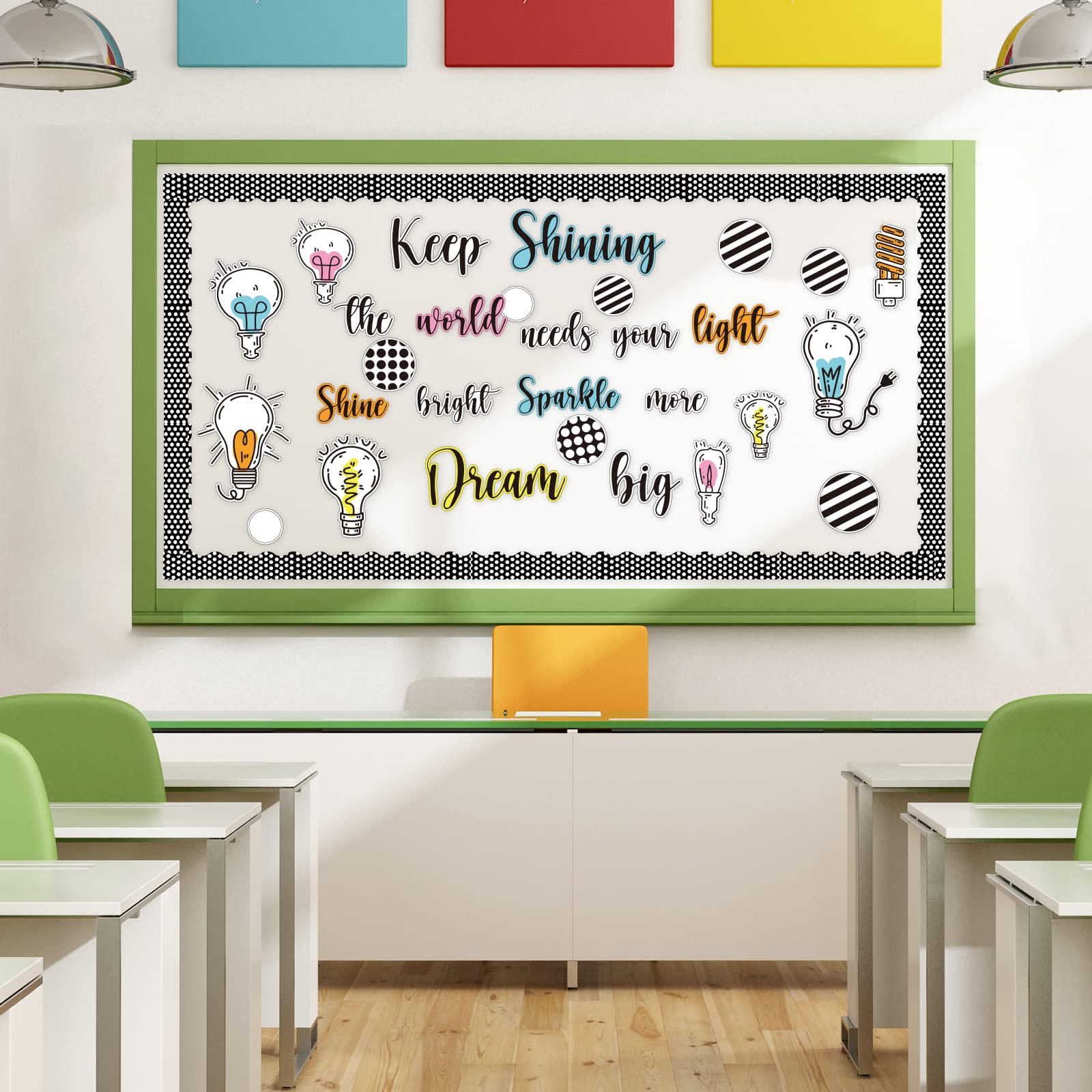 Snapklik.com : Simply Stylish Motivational Bulletin Board Set
