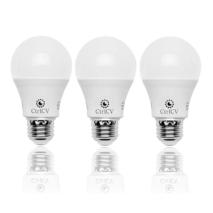 Buy CtrlCV 12V LED Light Bulb, 9W 3000K Warm White,E26 Base, 60-100 Watt A19 Bulbs Equivalent ...