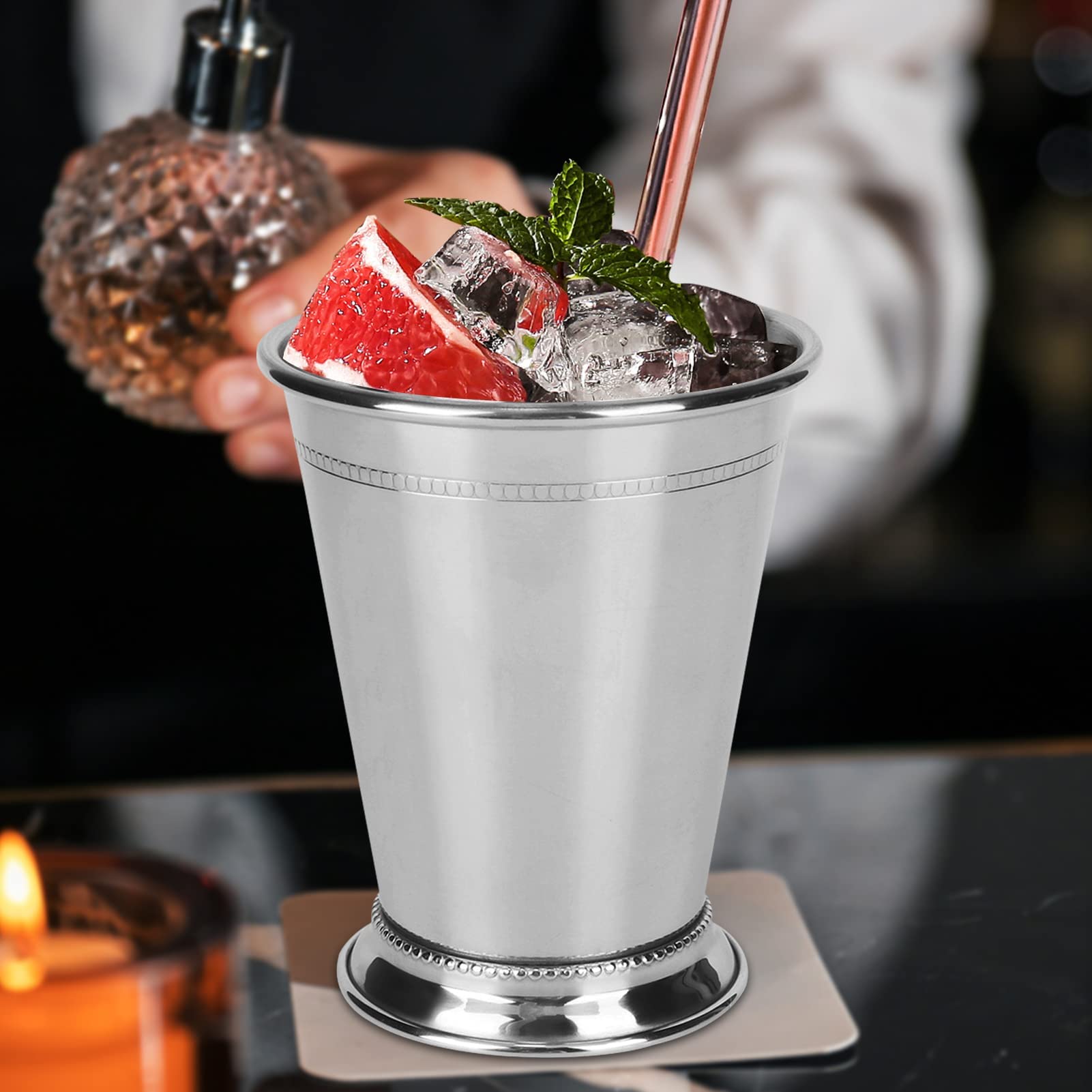 Silver Cocktail Cup The Modern Cocktail Glass, Set Of Four Revelry
