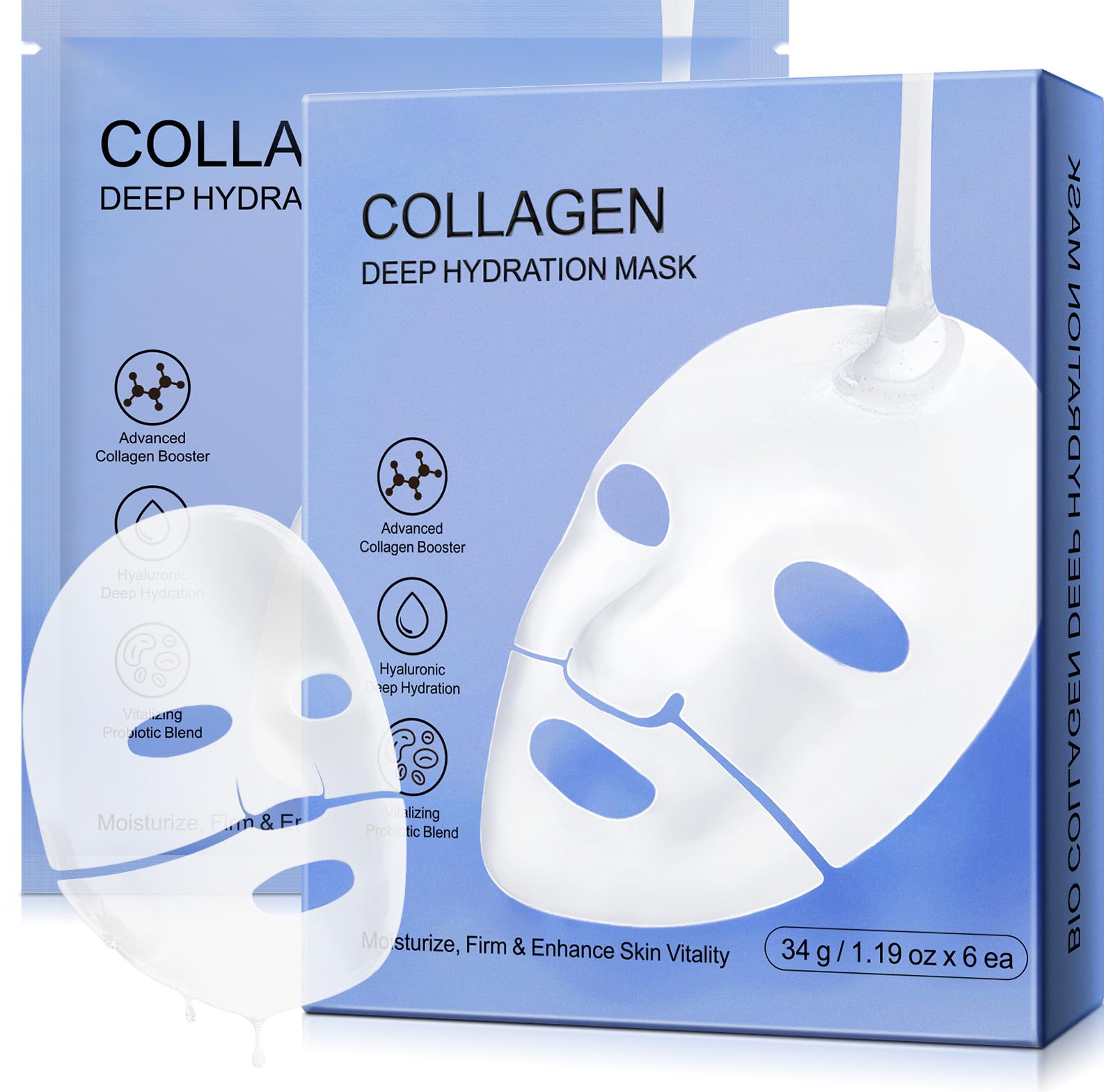 Collagen Face Mask Face Masks Collagen Mask Bio Collagen Face Mask ...