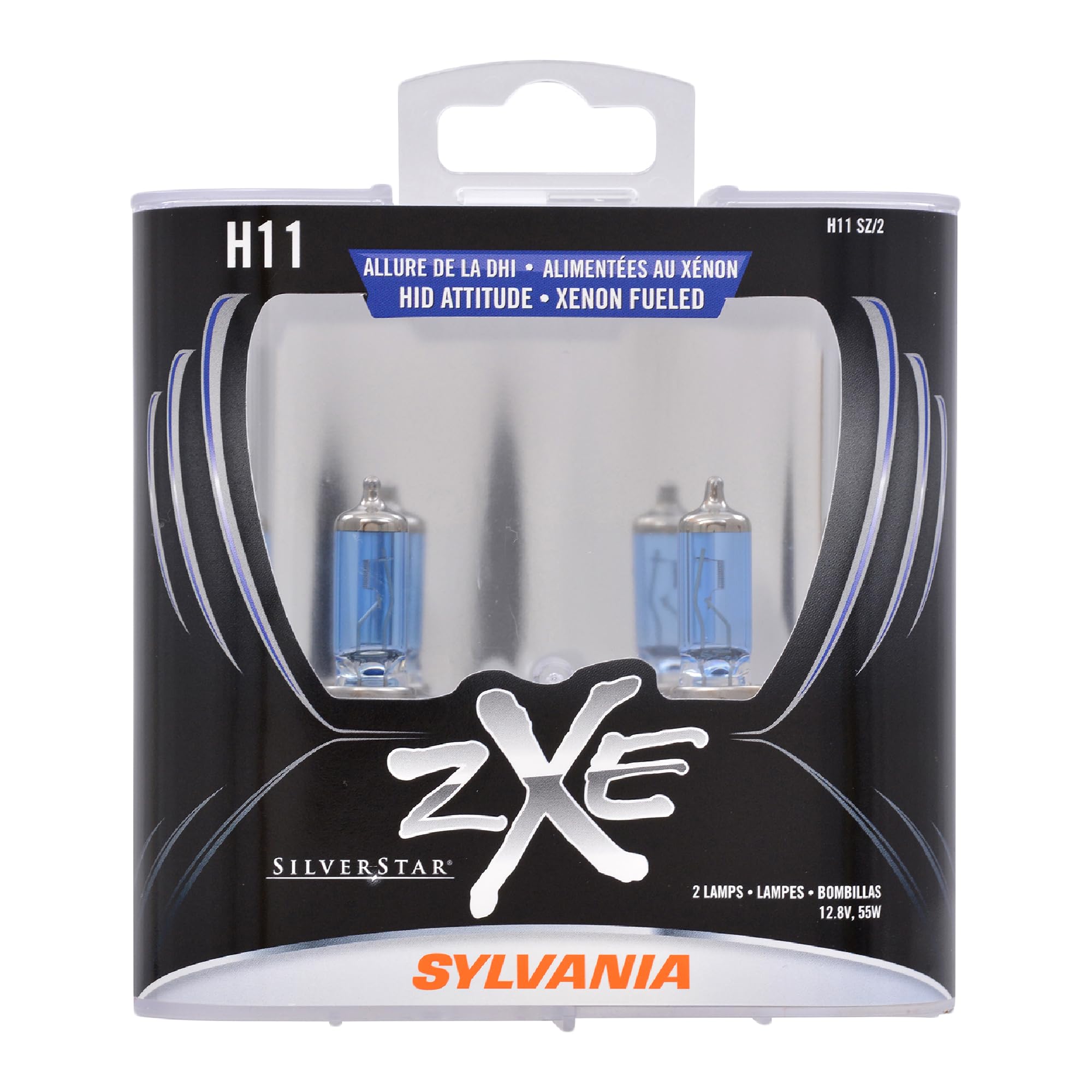 SYLVANIA - H11 (64211) SilverStar zXe High Performance Halogen ...