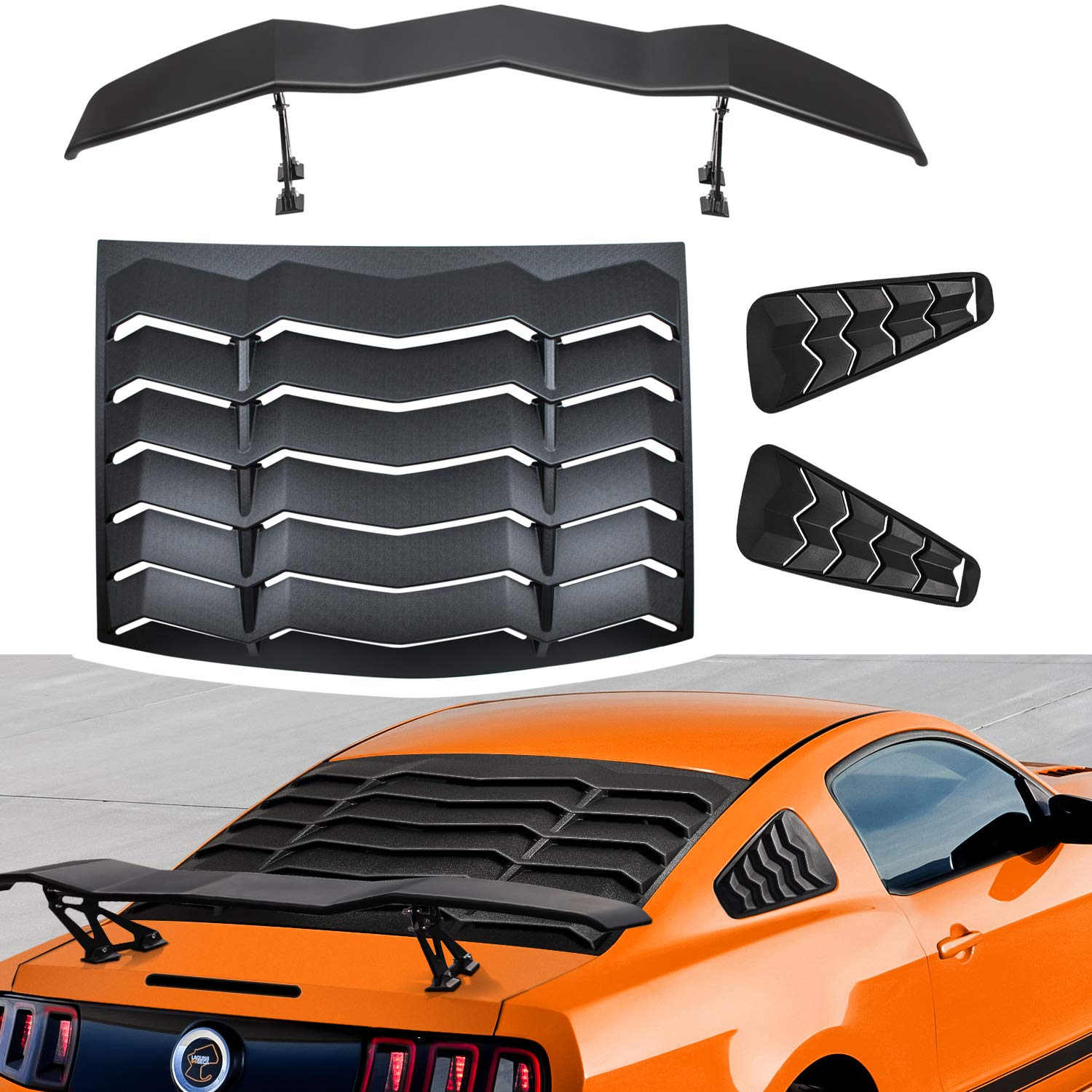 Danti Rear And Side Window Louvers Sun Shade Cover In | Desertcart INDIA