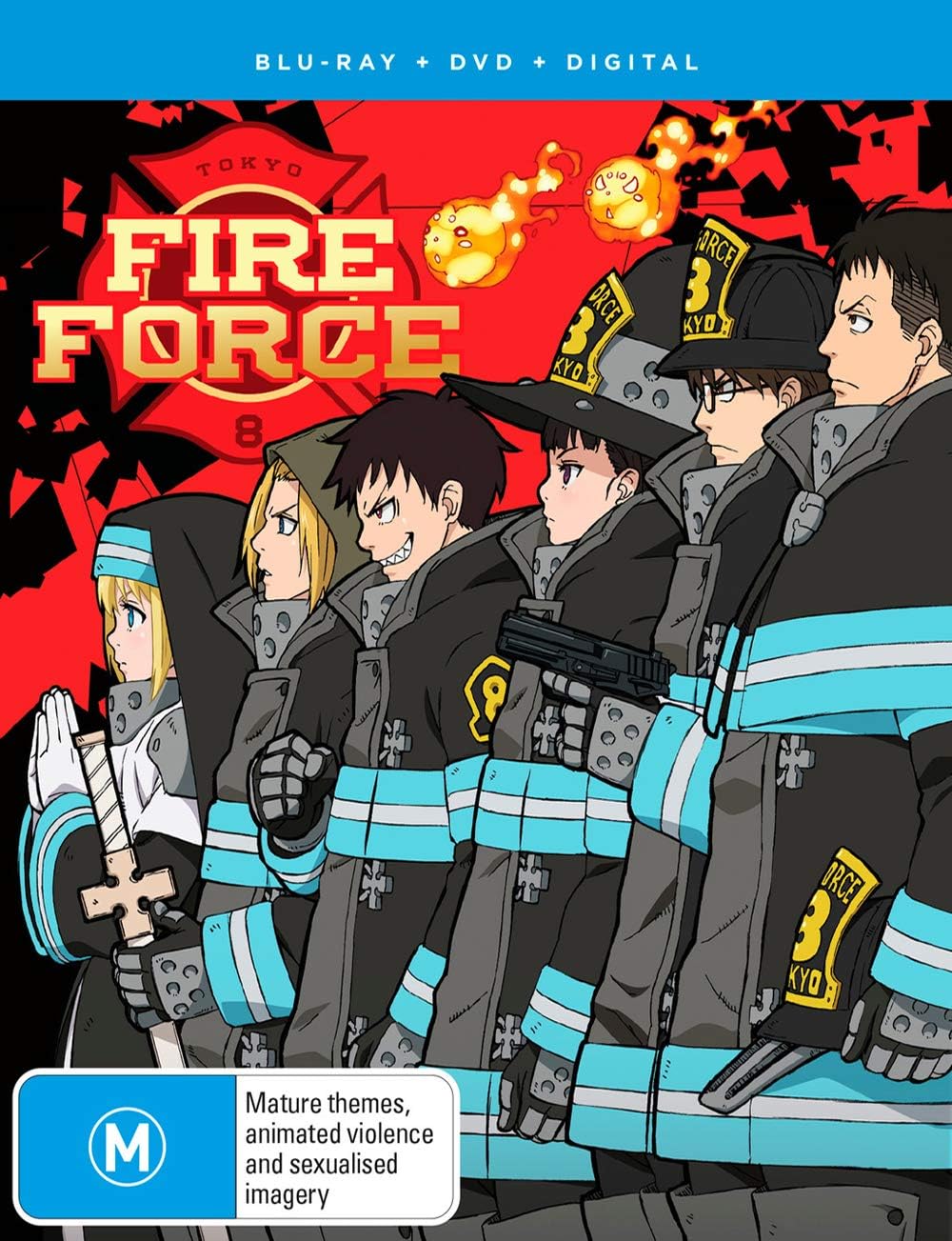 Fire Force: Season 1 - Part 2 [Blu-ray]: Amazon.co.uk: Derick Snow, Aoi ...
