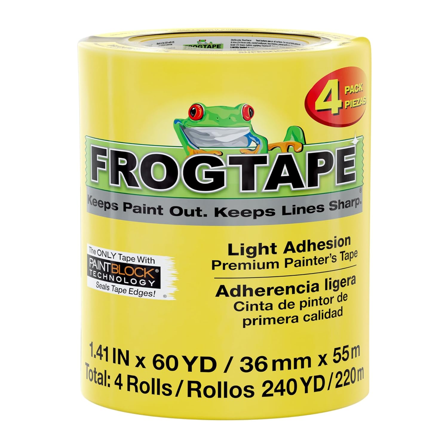 Frog Tape Delicate Surface Masking Tape for Painting 36mm x 55m ...