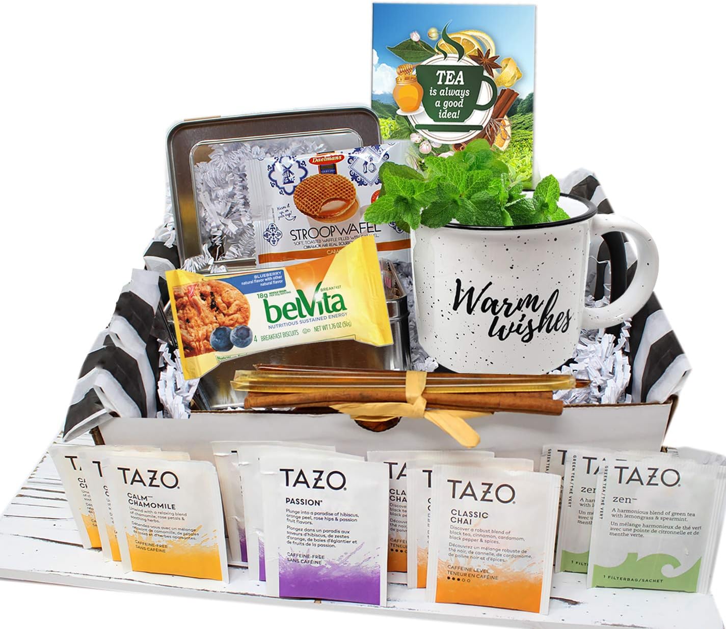 Amazon.com: Tea gift set | TEA LOVERS Gift baskets | Thinking of you ...