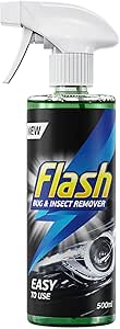 Flash Bug Insect Remover 500ml, Powerful Car Windscreen Cleaner Spray ...
