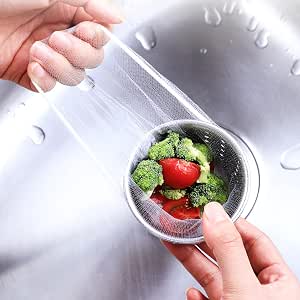 Amazon.com: Kitchen Sink Filter Bag 100 PCS Disposable Mesh Bags for ...