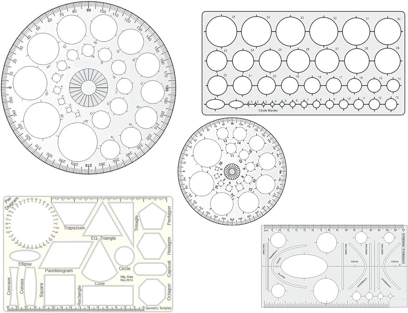 pmw - Procircle - Pro-Circle ( White) - Set of 3 : Amazon.in: Home ...