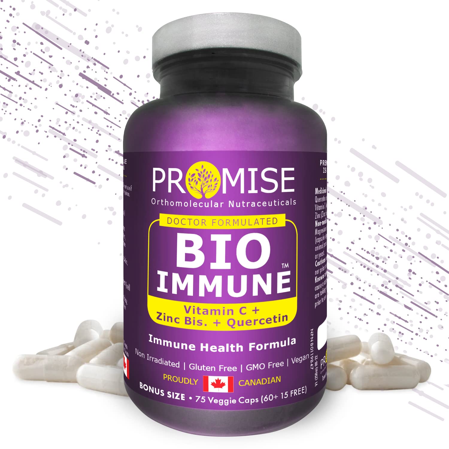 Promise Bio Immune - Vitamin C with Quercetin and Zinc - Complete ...